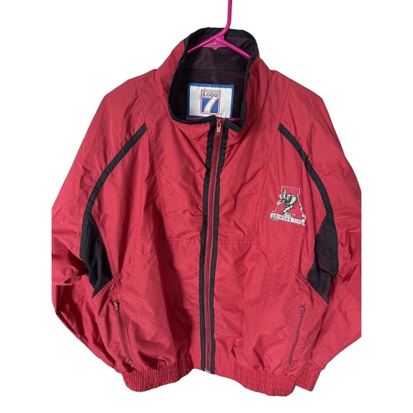 LOGO 7 | Accessories | Vintage Crimson Tide Alabama Jacket Red Logo 7 ...